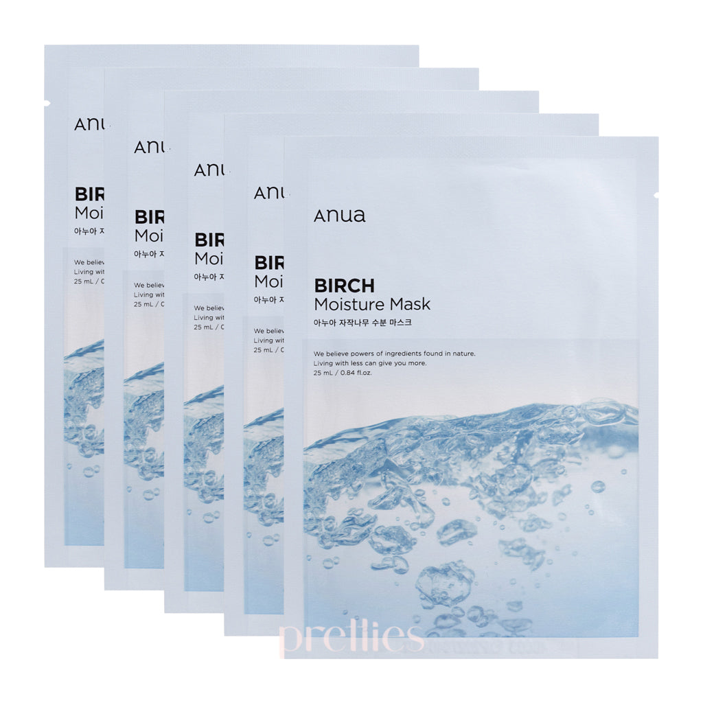 ANUA Birch Moisture Sheet Mask 25ml x5pc — Pretties.com.hk