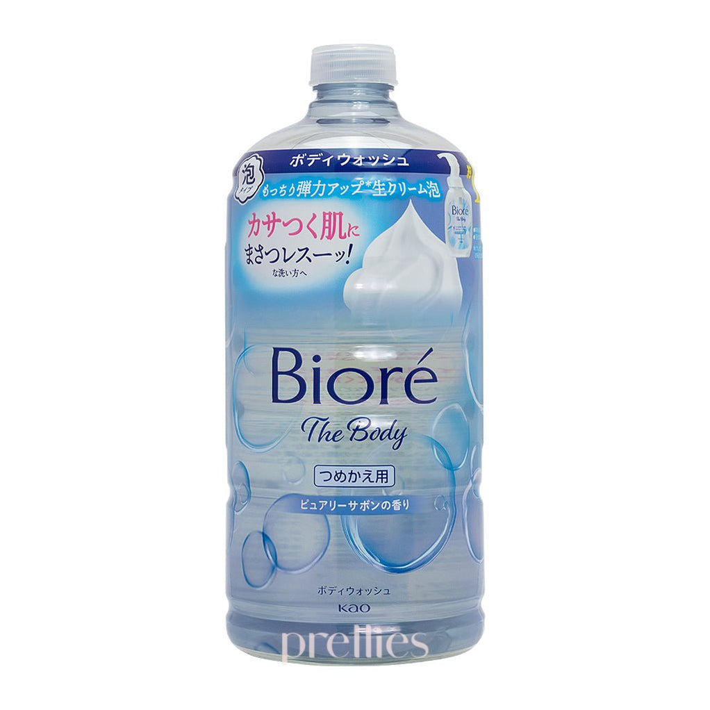 BIORE U The Body Form Wash (Refill) 780ml (Purely Sabon - Blue) - Pretties.com.hk