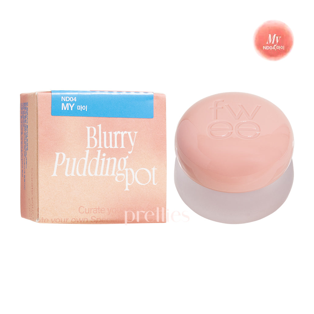 fwee Lip&Cheek Blurry Pudding Pot 5g (ND04 - My) — Pretties.com.hk