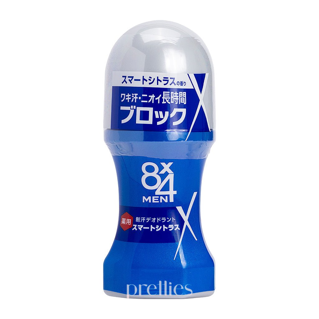 KAO 8x4 Men Deodorant Roll-On (Smart Citrus) 60ml — Pretties.com.hk