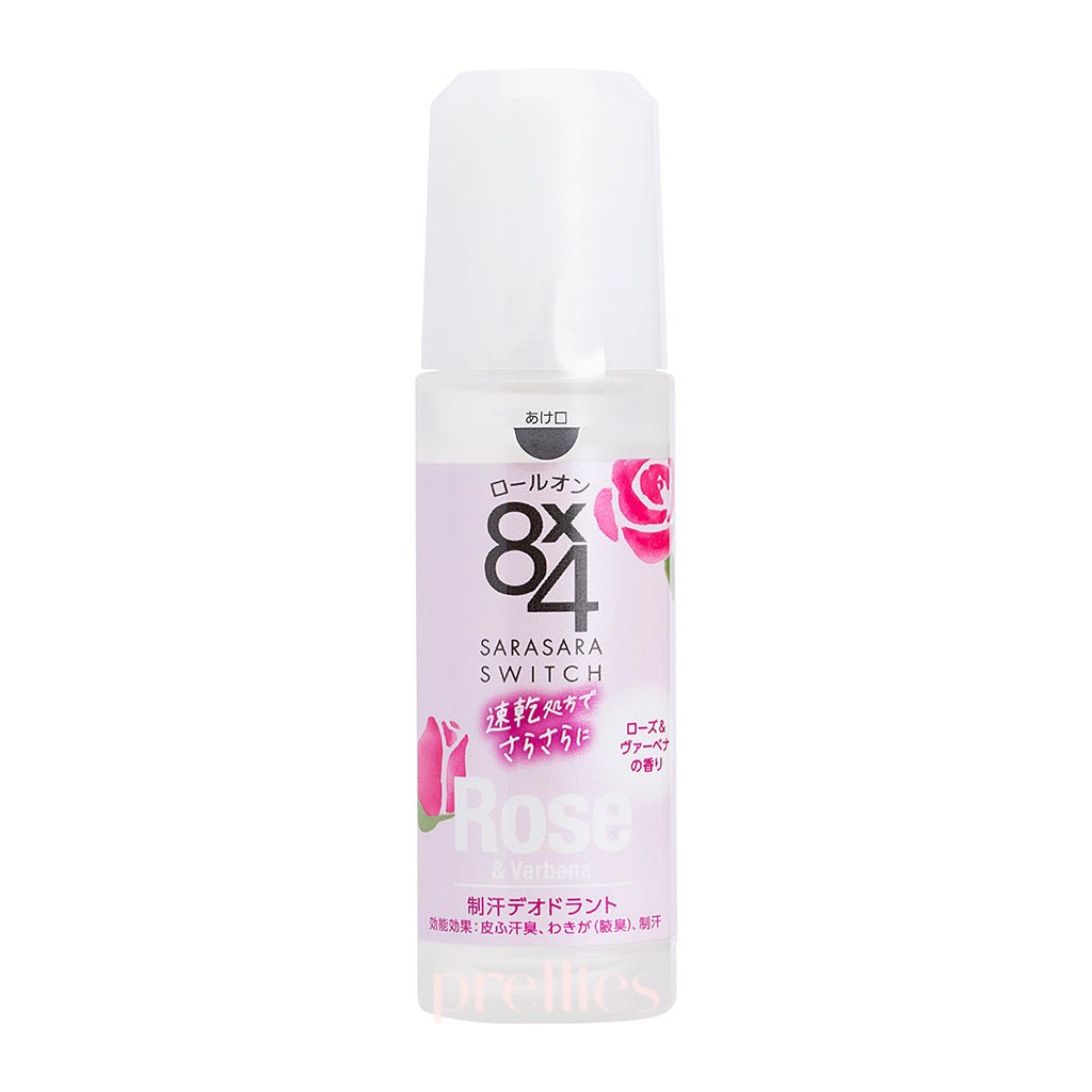 KAO 8x4 Deodorant Roll-On (Rose & Verbena - Pink) 45ml — Pretties.com.hk