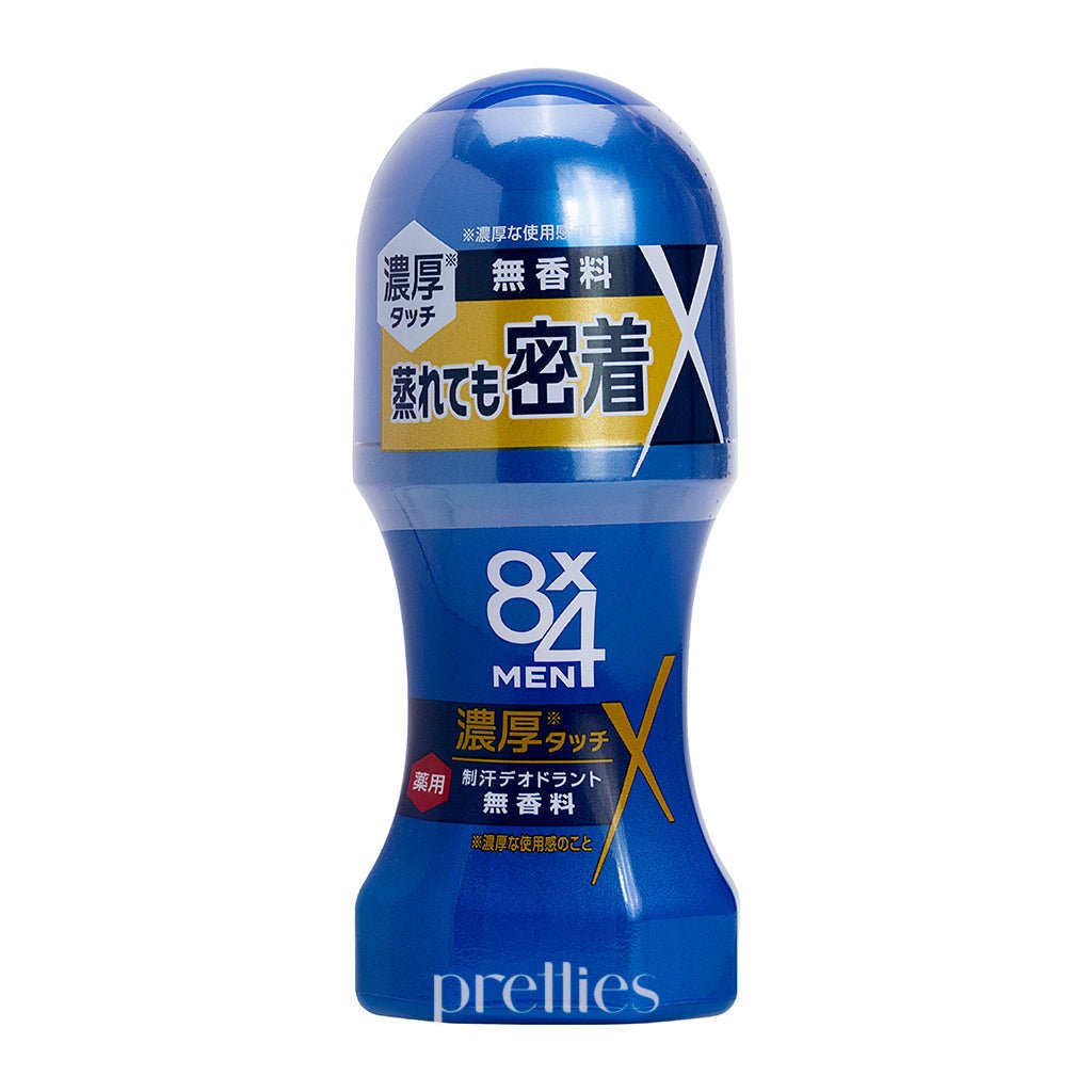 KAO 8x4 Men Rich Deodorant Roll-On (Unscented) 60ml — Pretties.com.hk