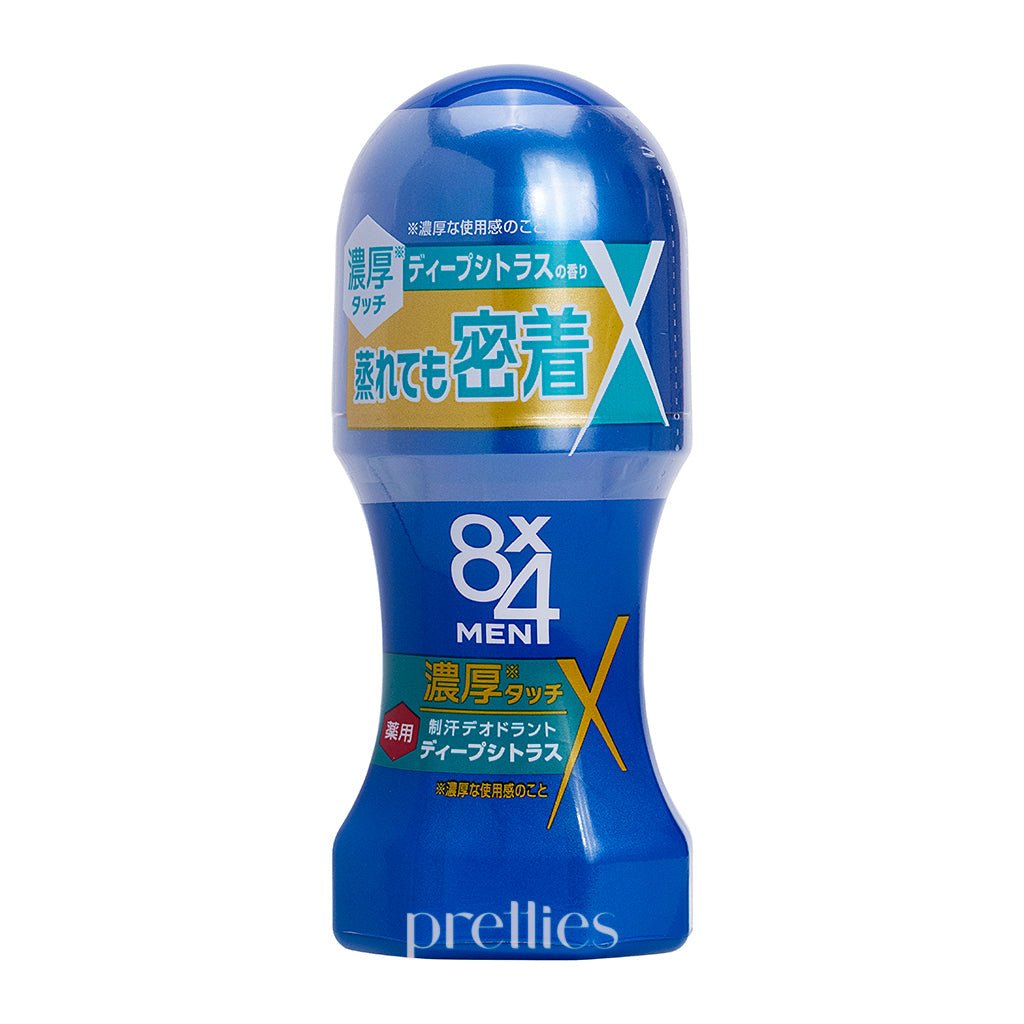 KAO 8x4 Men Rich Deodorant Roll-On (Citrus) 60ml — Pretties.com.hk