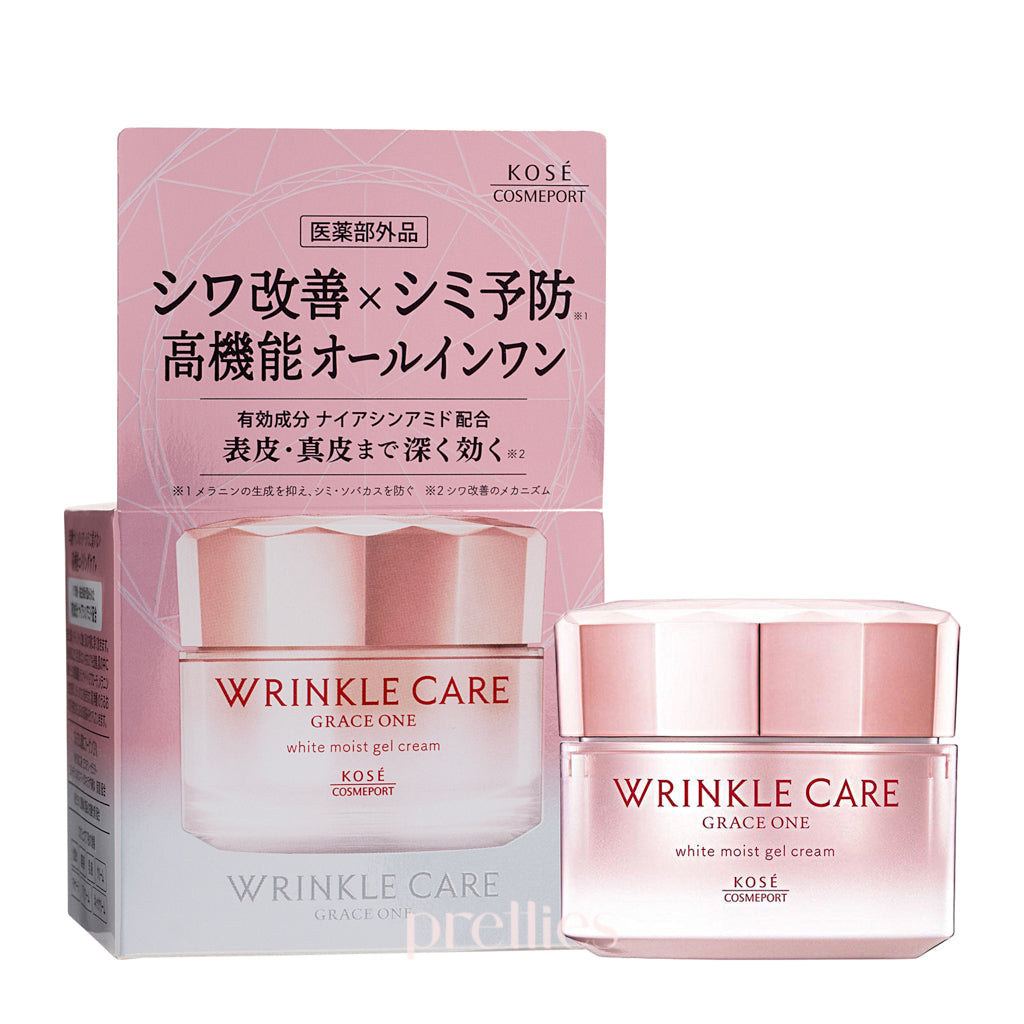 KOSE Grace One Wrinkle Care White moist repair gel cream EX 100g (5951 — Pretties.com.hk