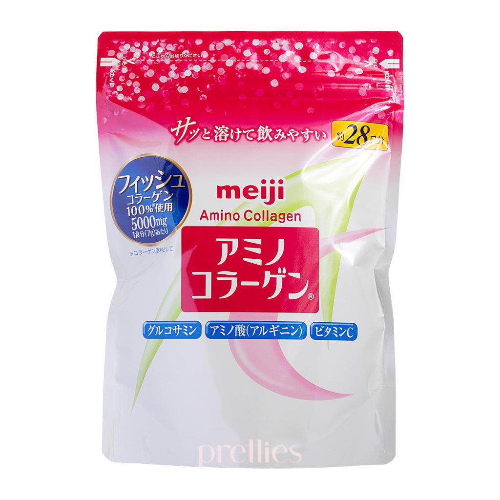 Meiji Amino Collagen Powder 196g — Pretties.com.hk