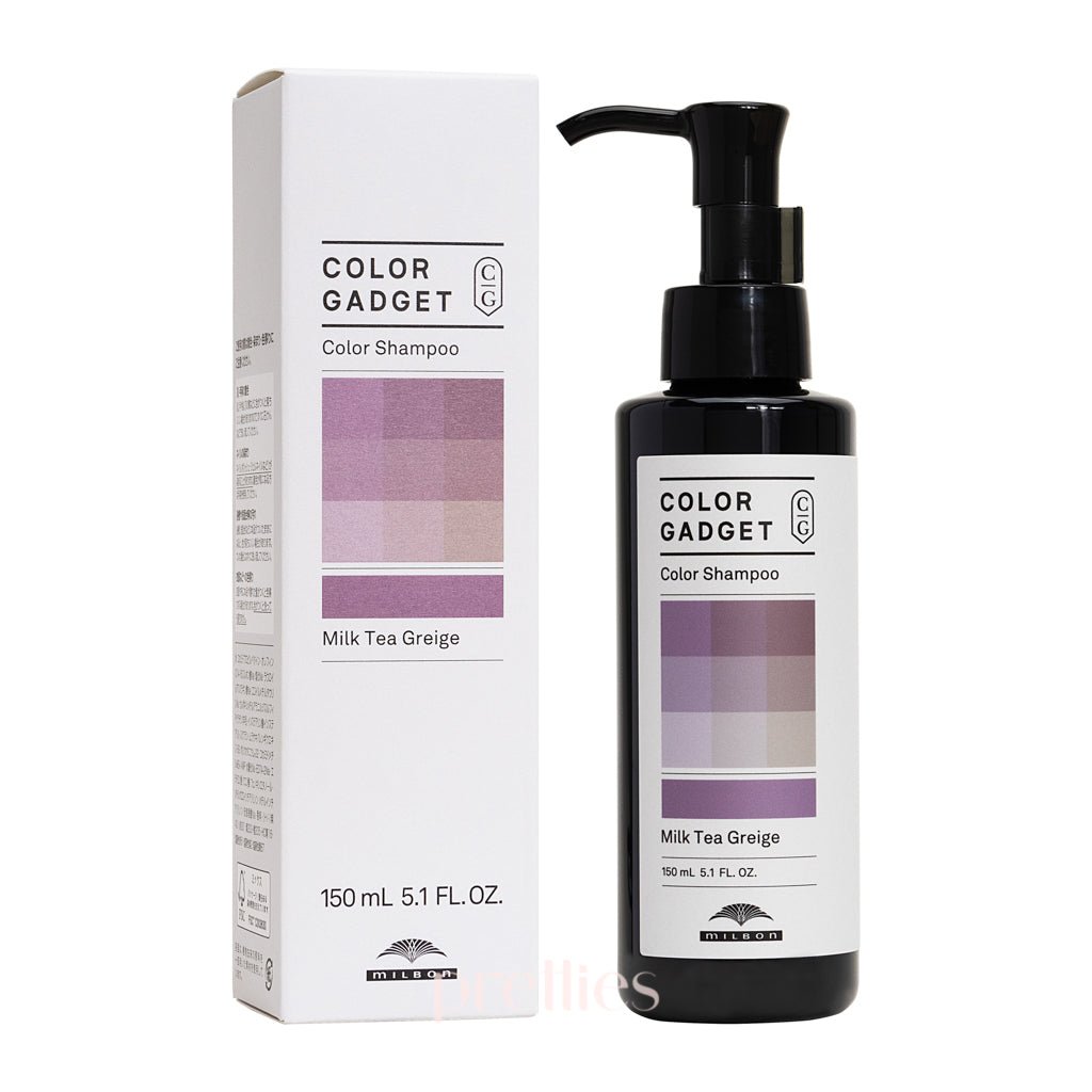 Milbon Color Gadget 染色洗頭水 150ml (奶茶灰色Milk Tea Greige) 150ml — Pretties ...