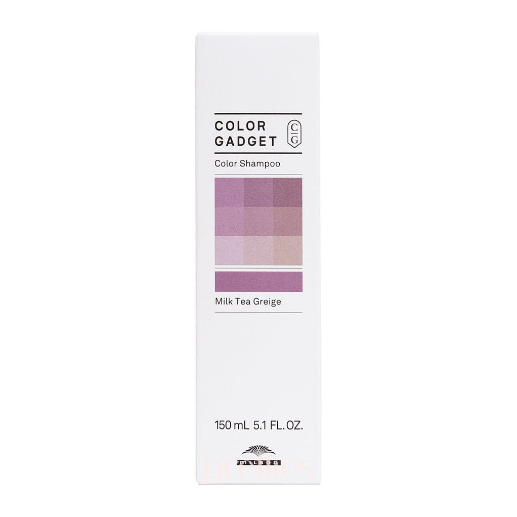 Milbon Color Gadget 染色洗頭水 150ml (奶茶灰色Milk Tea Greige) 150ml — Pretties ...