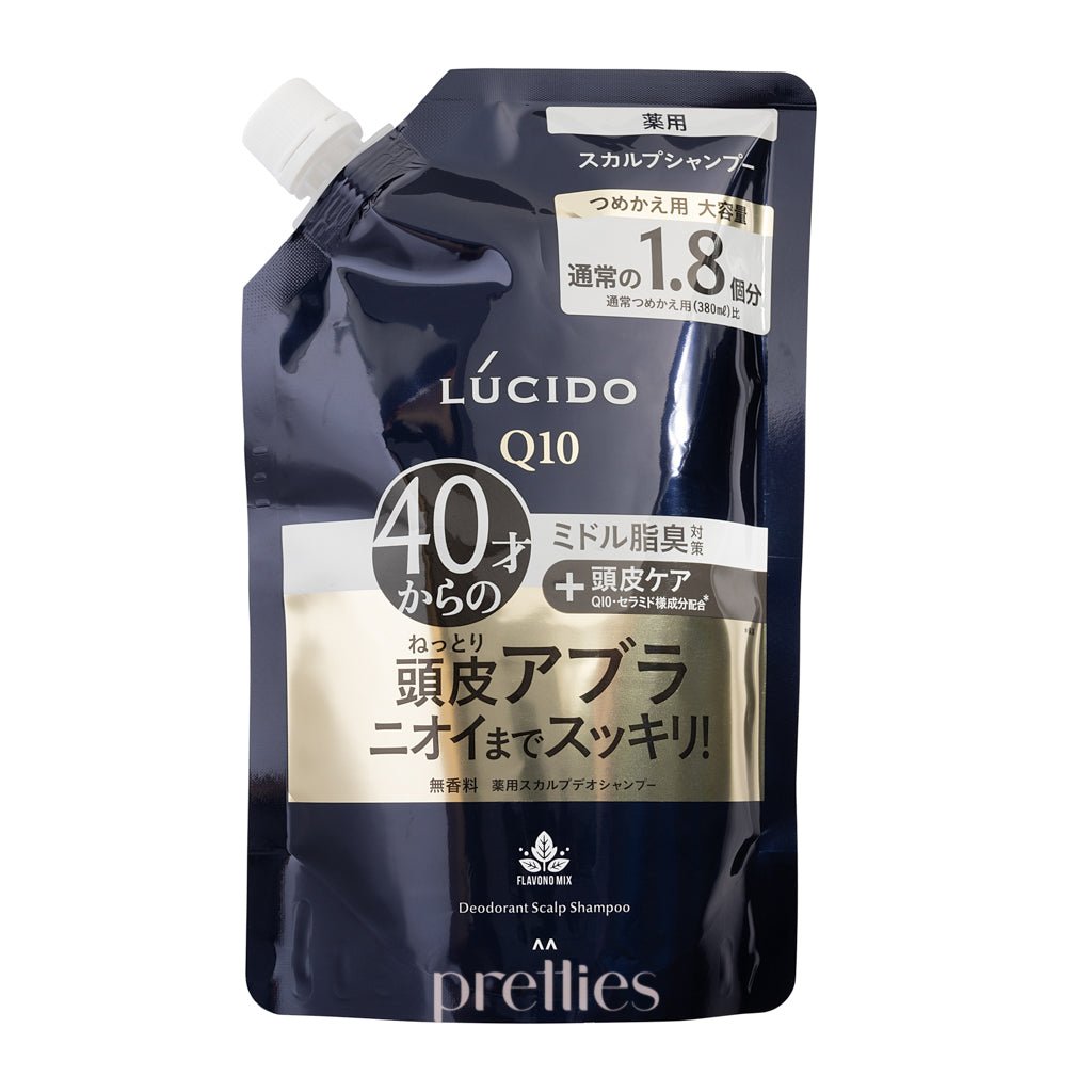 Mandom Lucido Men Medicated Deodorant Scalp Shampoo (Refill) 684ml (Da ...