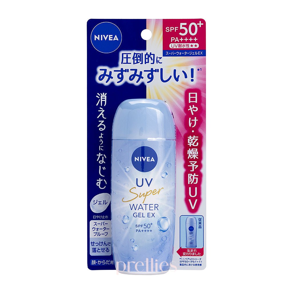 NIVEA UV Super Water Gel EX SPF50+ PA++++ 80g — Pretties.com.hk