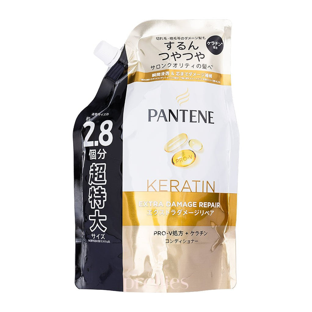 P&G Pantene PRO-V Keratin Extra Damage Repair Conditioner (JPver.) (Refill) 860g (Gold ...