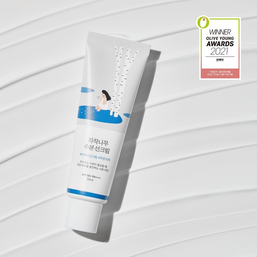 ROUND LAB 白樺樹保濕防曬霜 SPF50+PA++++ 50ml — Pretties.com.hk