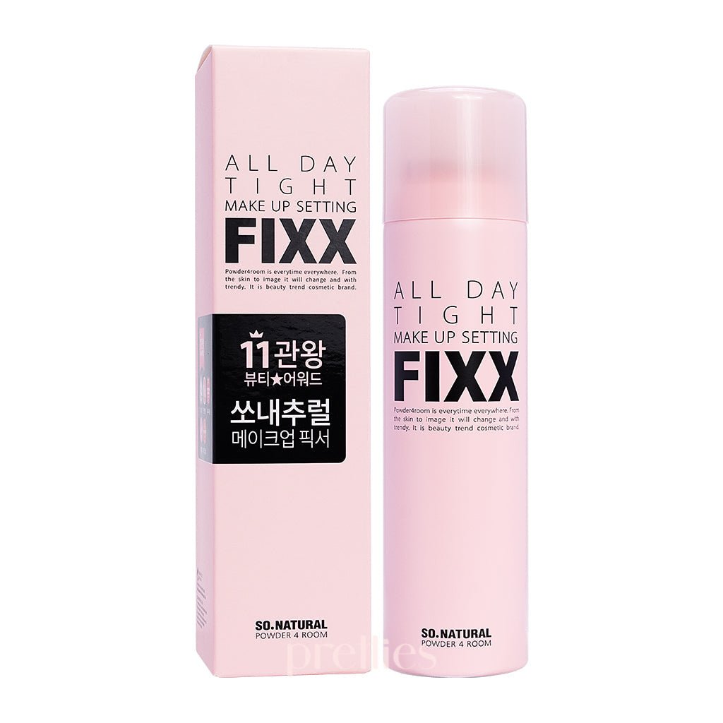 So Natural FIXX All Day Tight Make Up Setting Fixer 120ml - Pretties.com.hk